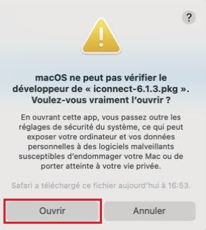 INTELLIO PRO WEB - Installation sous MacOS